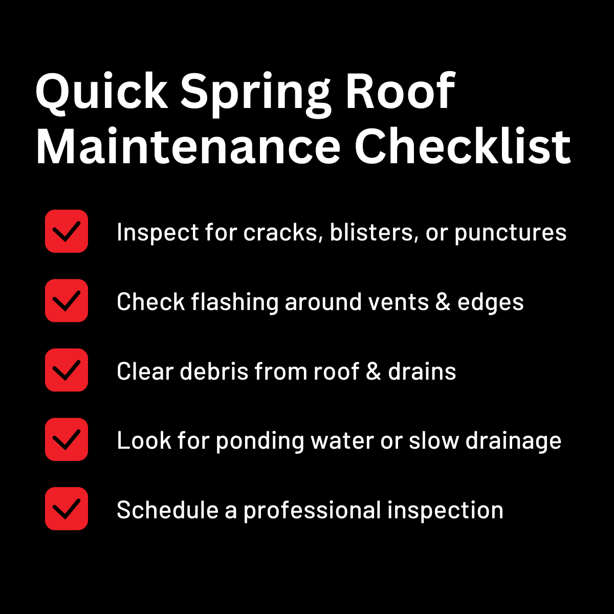 Spring Roof Maintenance Checklist: Protecting Your Roof After Winter ...